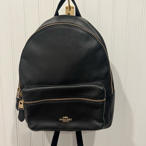 Coach | Bags | Coach Black Leather Mini Backpack | Poshmark